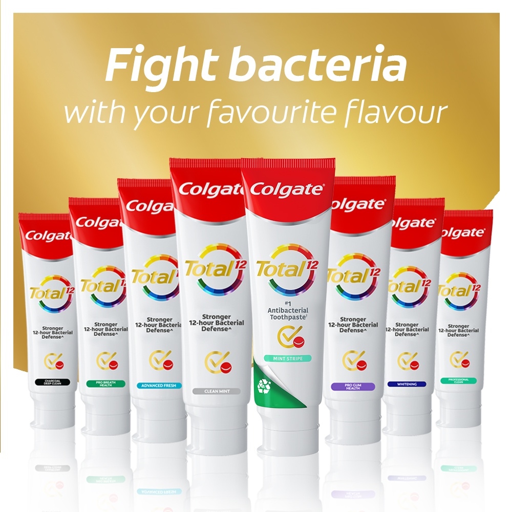 Colgate Total Charcoal Deep Clean Multi-Benefit Antibacterial ...