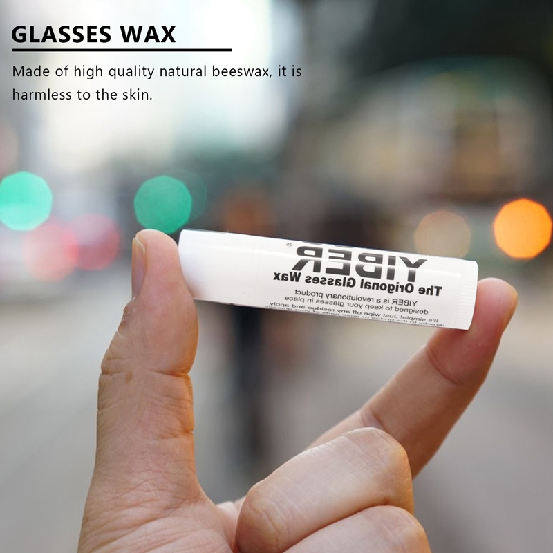 YIBER the Glasses Wax, Eyeglass Cleaner with Lid,Stop Slipping - Beauty ...