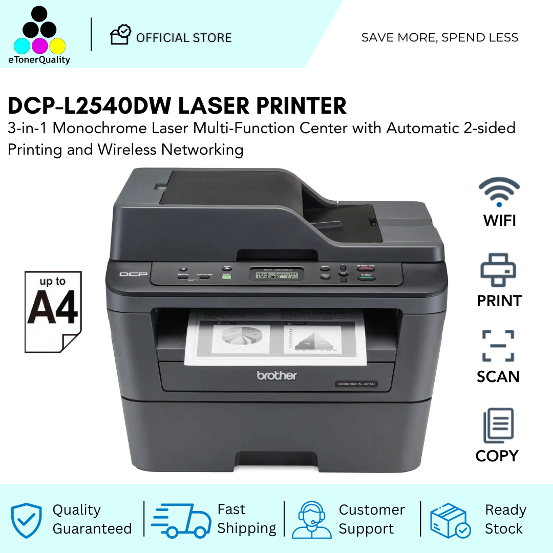 Brother DCP-L2540DW Mono Laser Multi-function Printer | Lazada PH