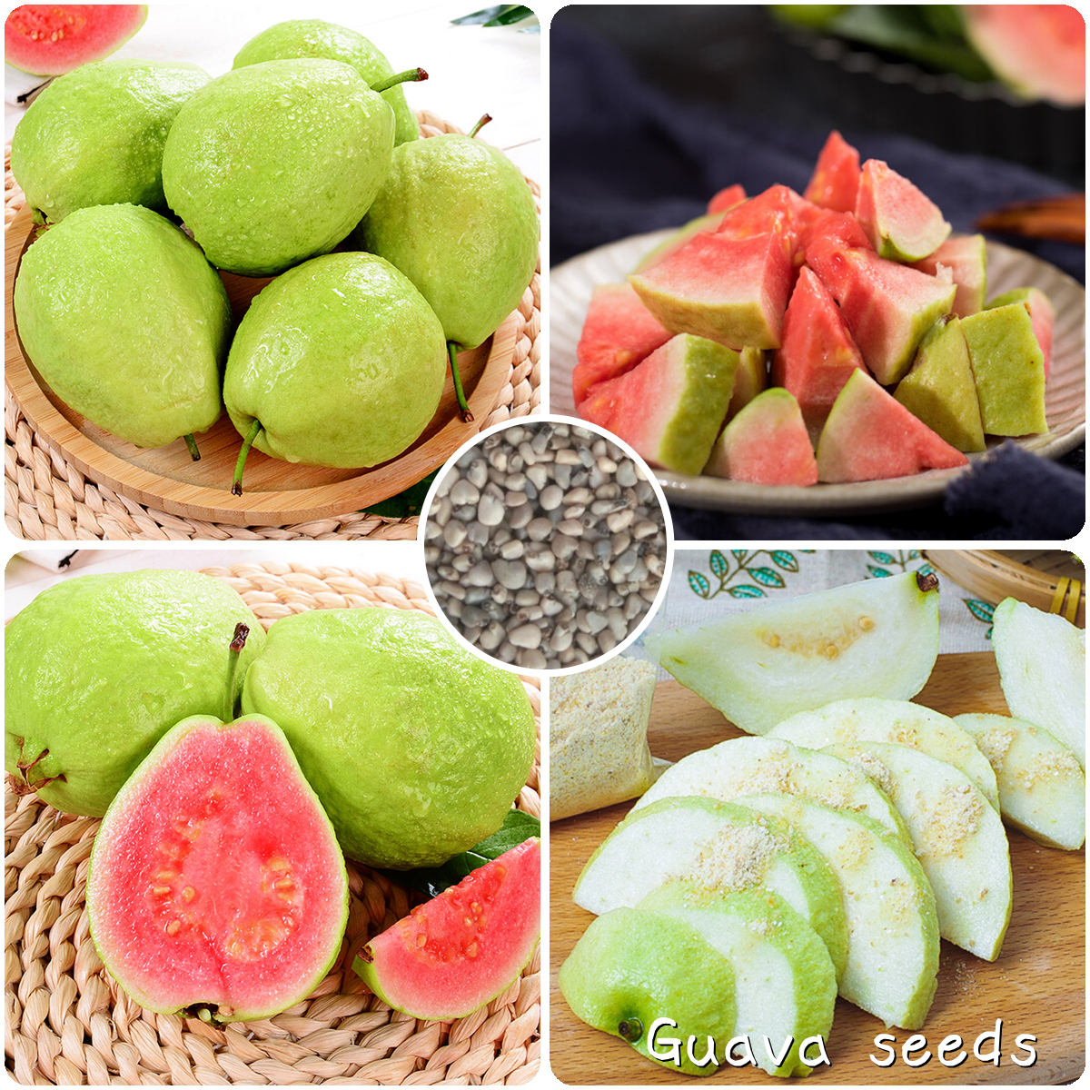 Guava Seeds Fruit Tree Seeds Plants for Sale Tropical Fruit Tree Home ...