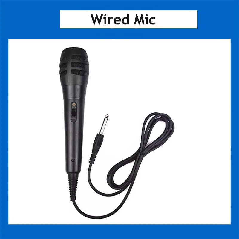 Rsionch Mike Pang Videoke Wired Microphone Bluetooth Original dynamic ...