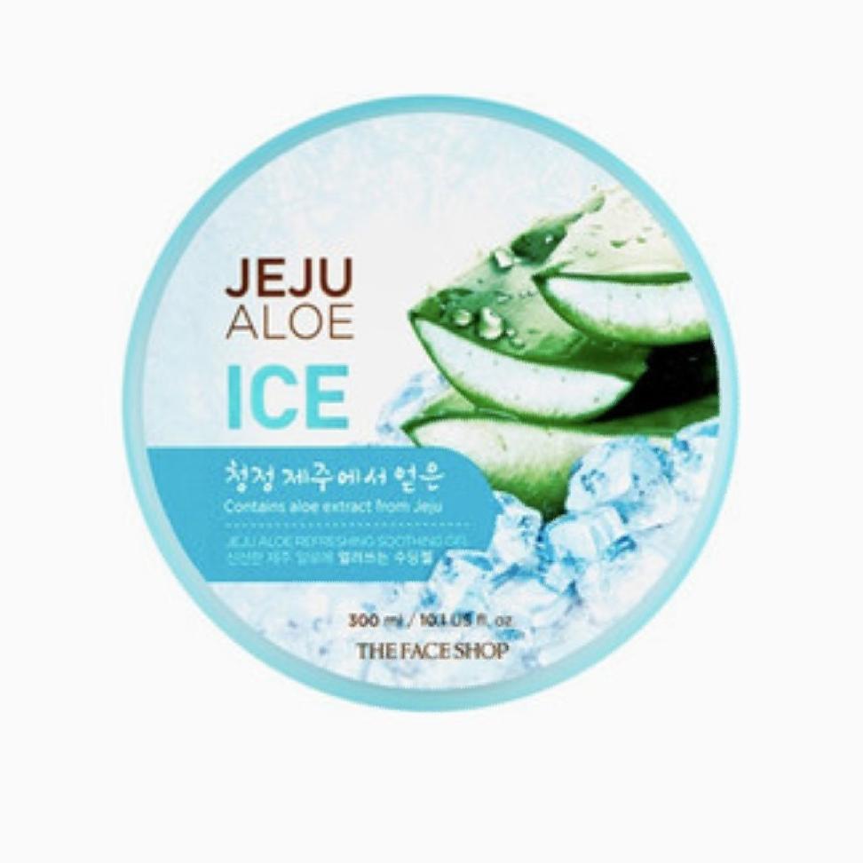 The Face Shop Jeju Aloe ICE Soothing Gel 300ml Original | Lazada PH