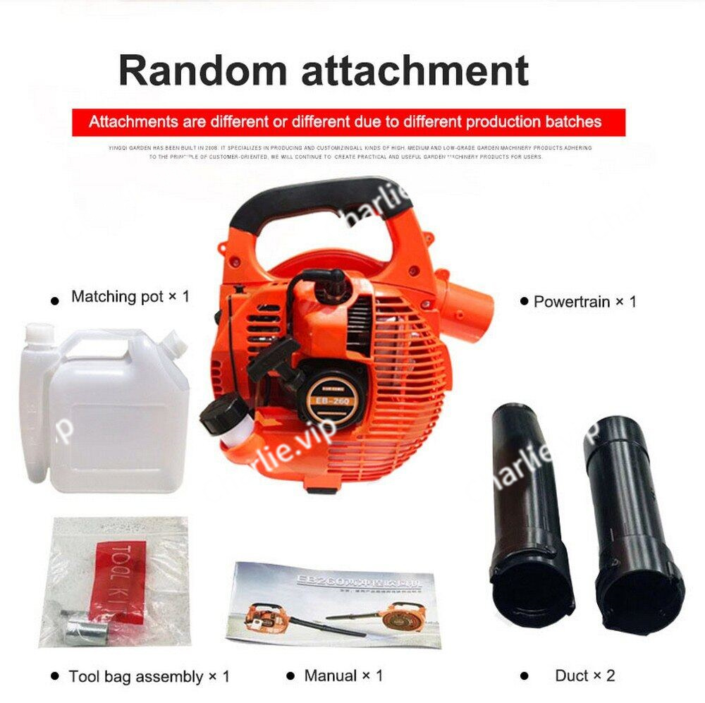 Gasoline Blower Petrol Engine 25CC 26Cc Suction Sand Snow Leaf Blower Machine Leaves Machine ...