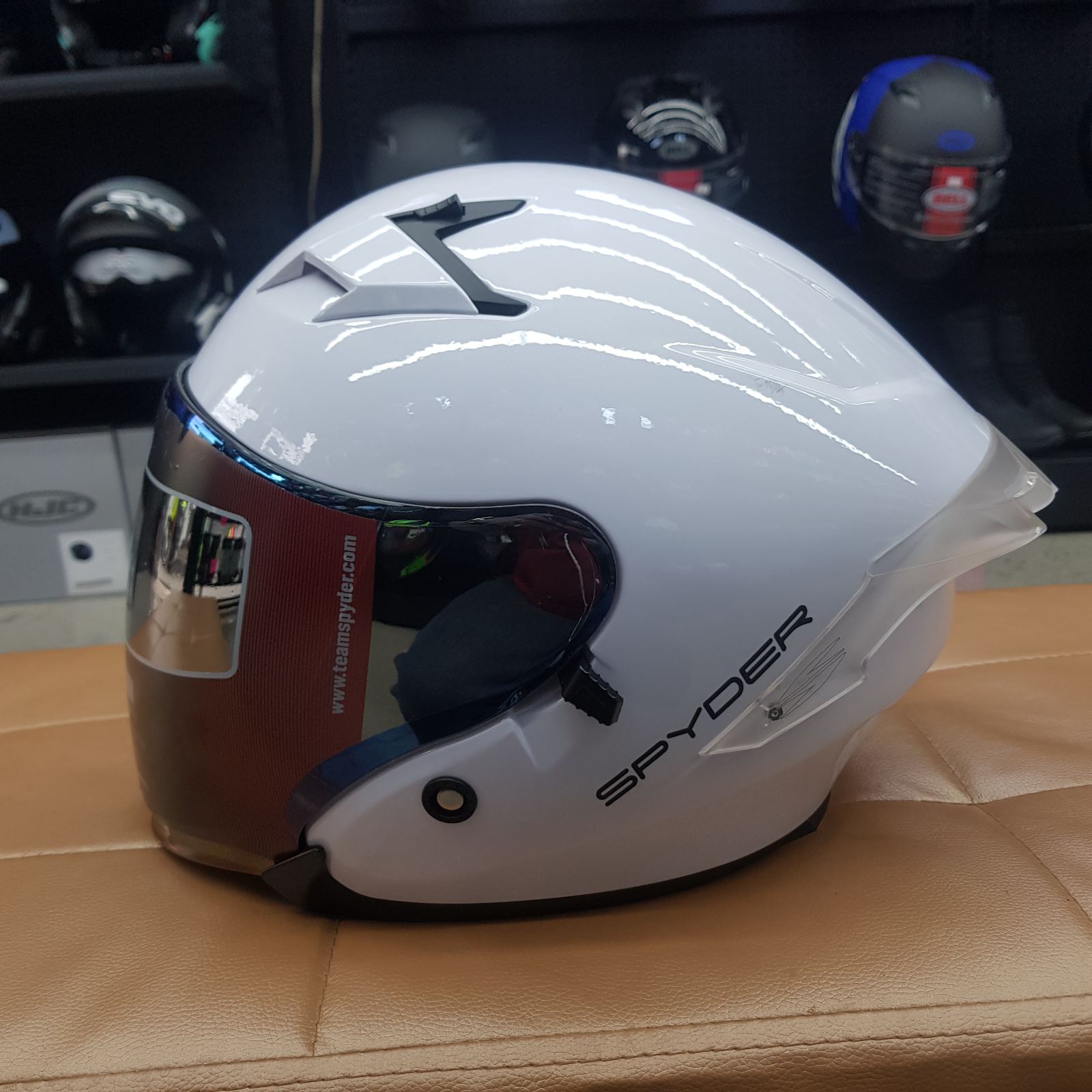 spyder fuel half face helmet | Lazada PH