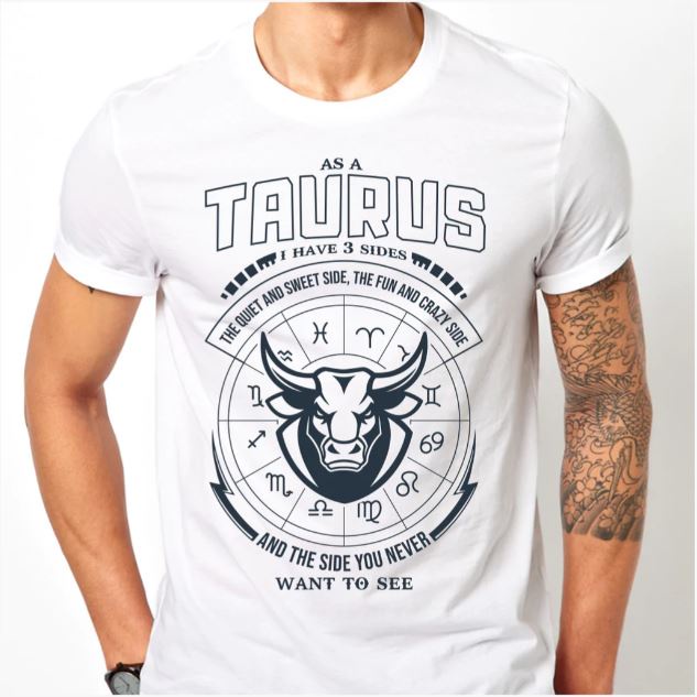 Zodiac Taurus - Vortex Wear PH | Lazada PH