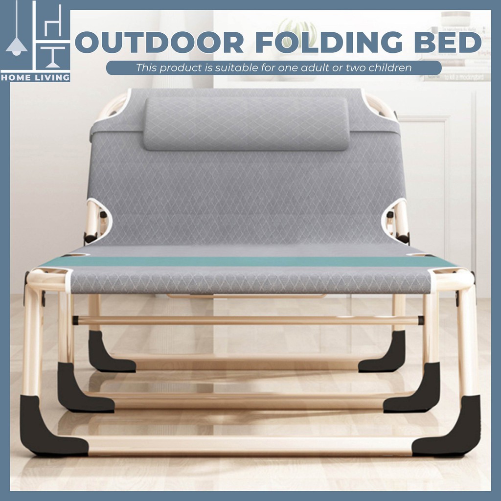 COD Outdoor Folding Bed Nap Portable, Adjustable Folding Bed and Chair ...