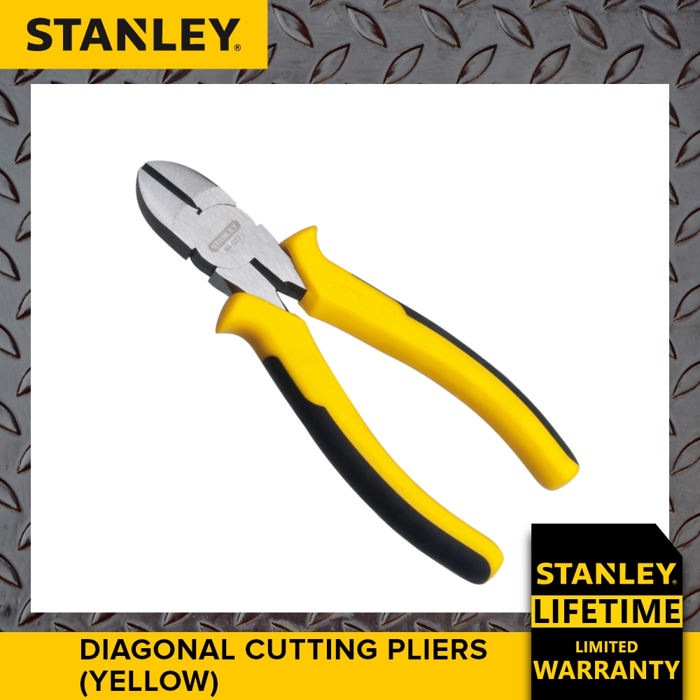 Stanley STHT84027-8 6 Diagonal Cutting Pliers (Yellow) [Lifetime ...
