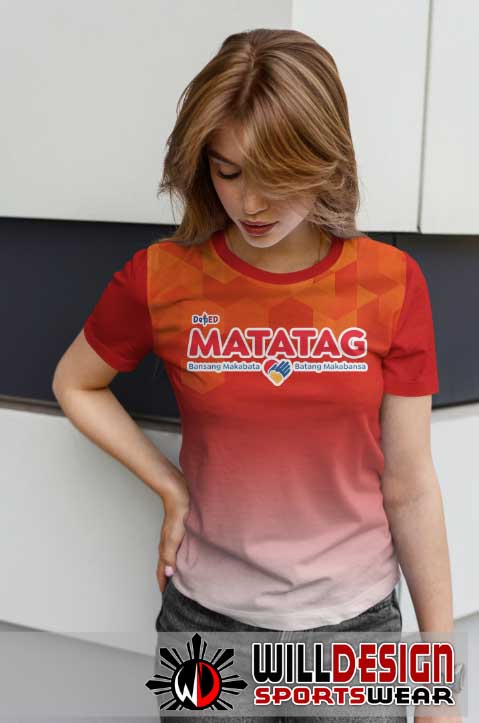 Matatag Shirts Full Sublimation for Men and Women V-neck | Lazada PH
