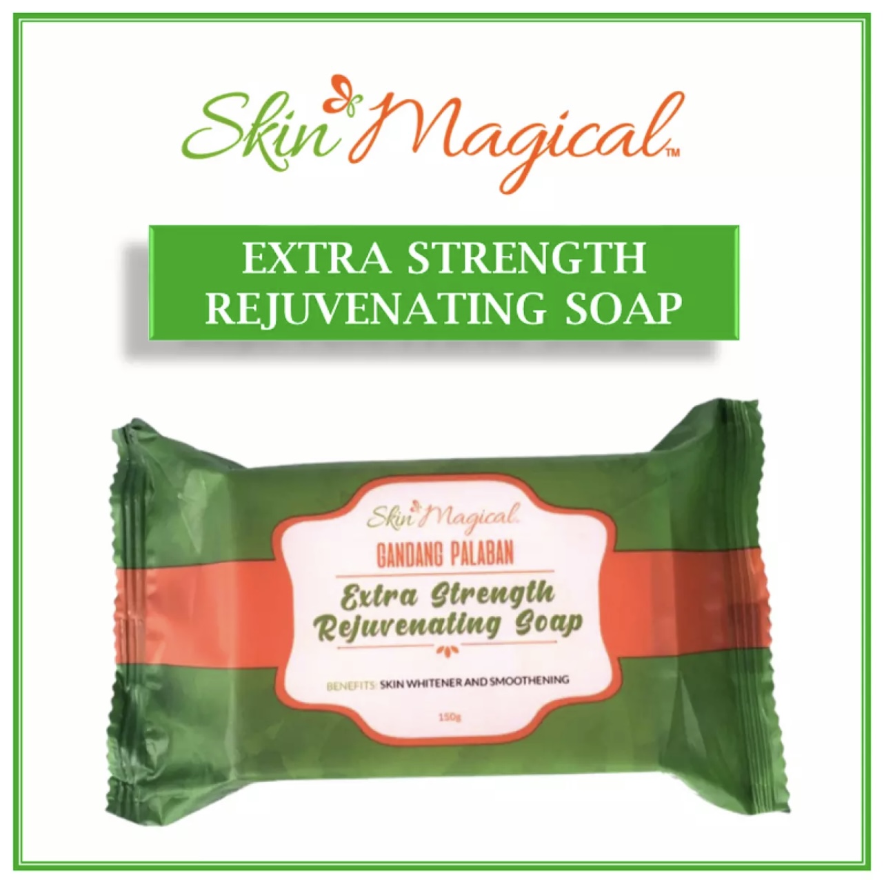 SKIN MAGICAL EXTRA STRENGTH REJUVENATING SOAP ️(New Packagin) 4 Pcs ...