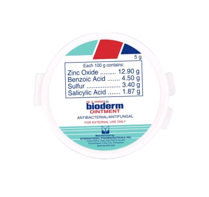 Bioderm Ointment Cream 5g Antibacterial / Antifungal | Lazada PH