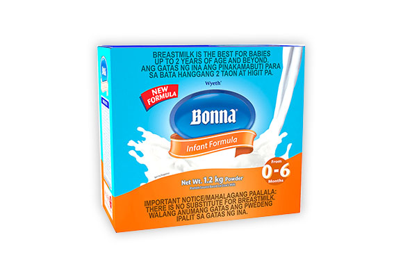 Bonna (0-6 months) Infant Formula Milk 1.2kg | Lazada PH