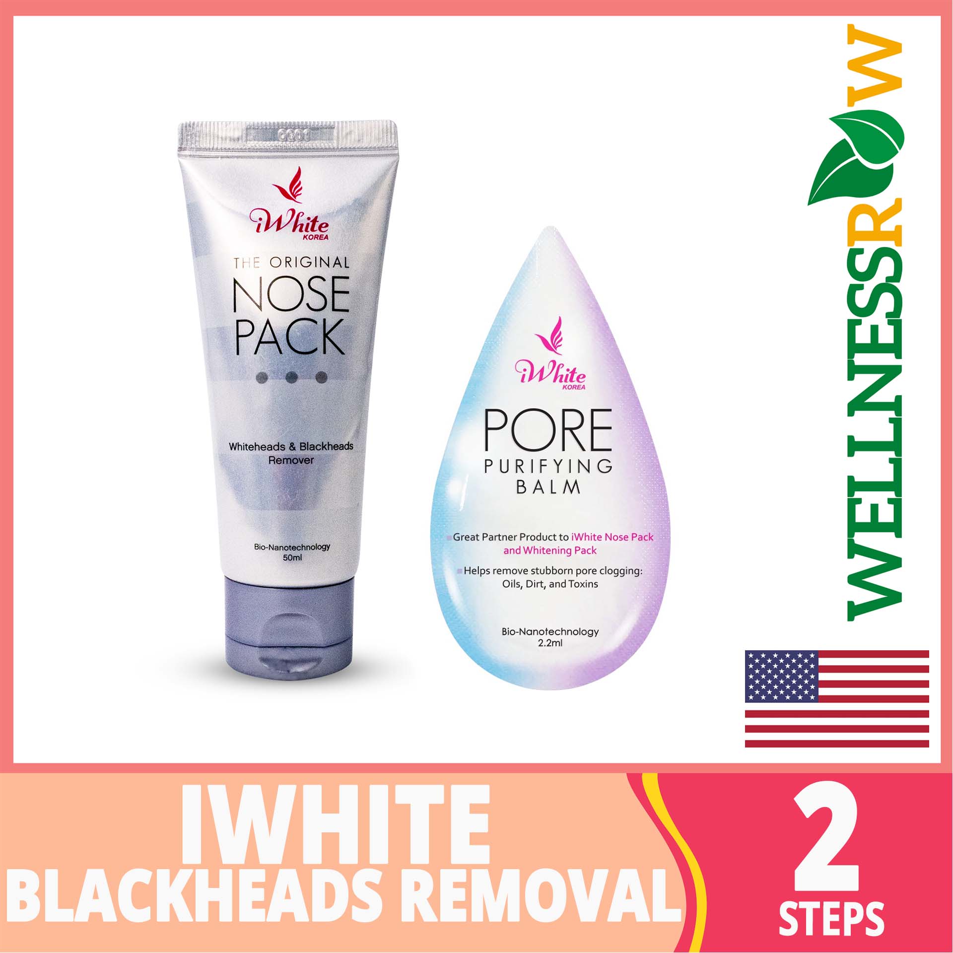 TIKTOK FINDS | BLACKHEADS REMOVAL SET (iWHITE NOSE PACK & iWHITE ...