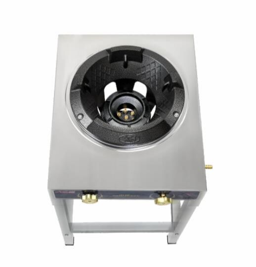 XINHONG 6 prongs High Pressure Gas Stove Stainless Steel With Table ...