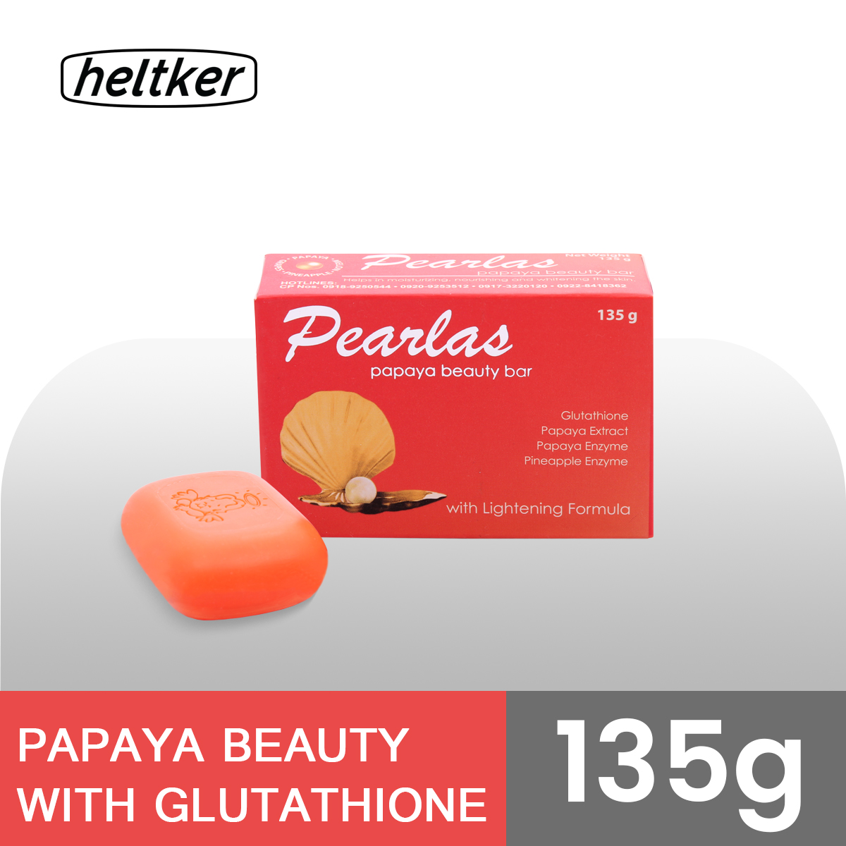 PROSEL PEARLAS PAPAYA BEAUTY BAR 135g | Lazada PH