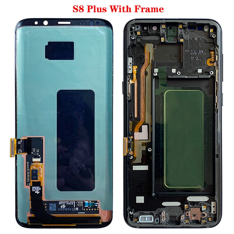 Original For Samsung Galaxy S8 LCD With Frame Super Amoled G950F G950U ...