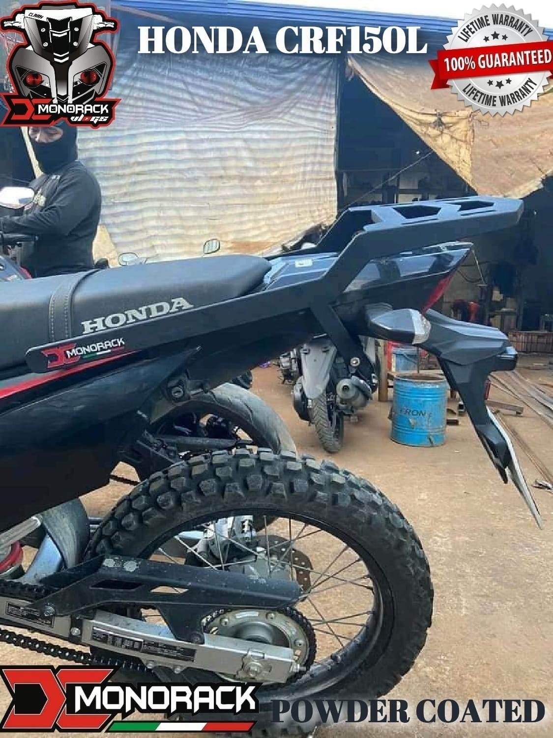 Honda Crf150L / Topbox Bracket / DCmonorack | Lazada PH