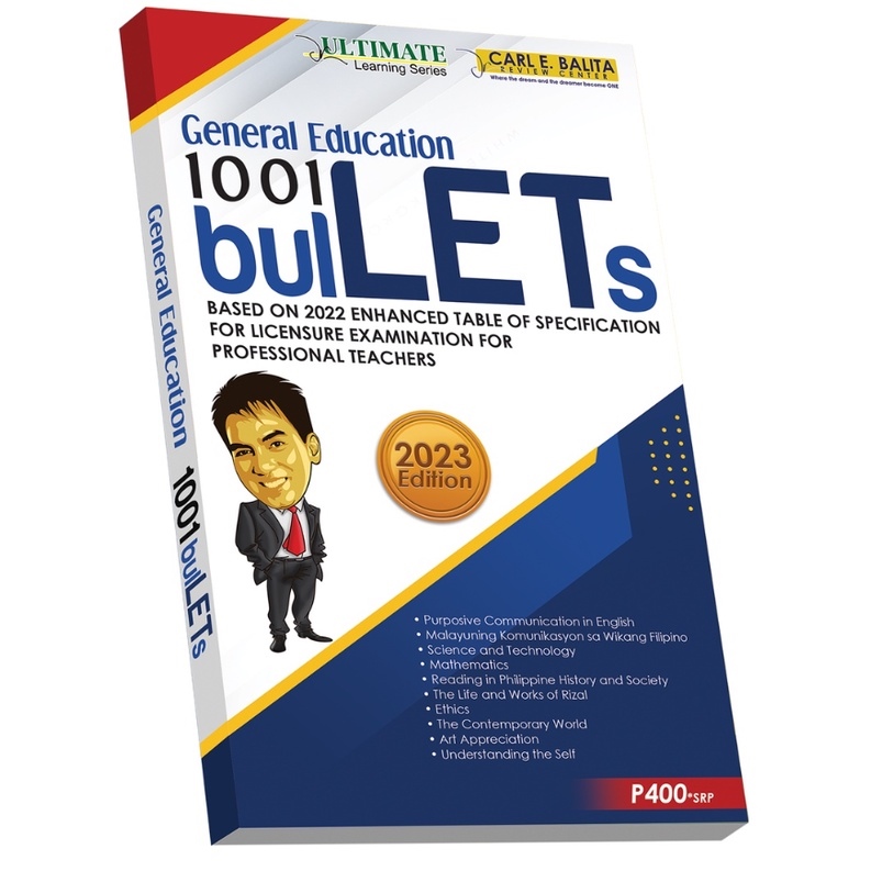 CBRC General Education 1001 BulLETs 2023 Edition | Lazada PH