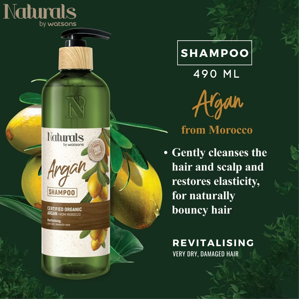 AP Naturals by Watsons Certified Organic Argan from Morocco Shampoo or ...