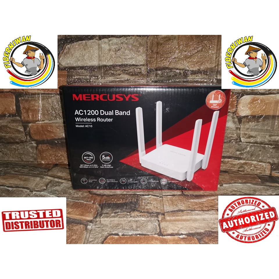 Mercusys AC10 AC1200 Wireless Dual Band Router | Lazada PH
