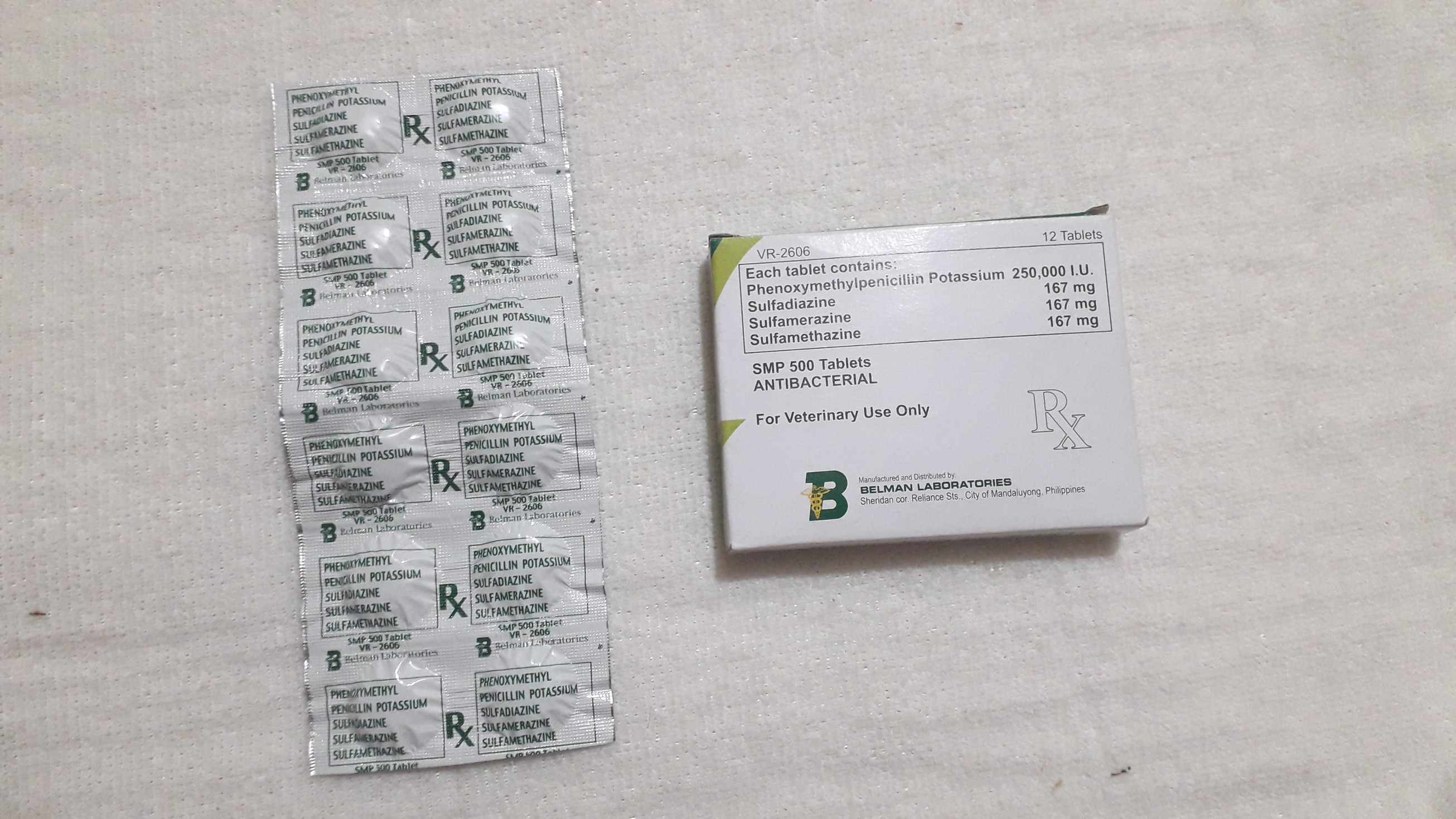 SMP 500 Tablet Antibacterial Parvo | Lazada PH