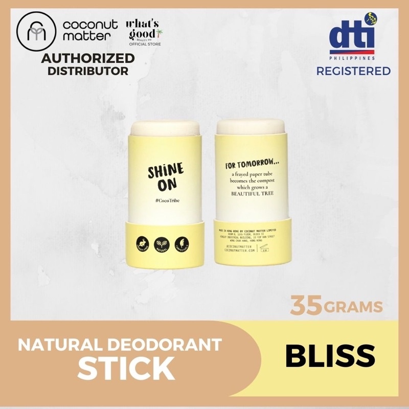 Coconut Matter Mood Natural Deodorant Bliss 35g | Lazada PH