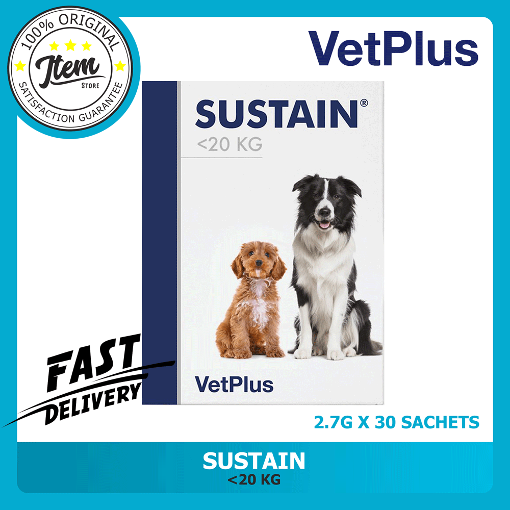 VetPlus Sustain for Intestinal Problems in Small and Medium Dogs 1 BOX ...