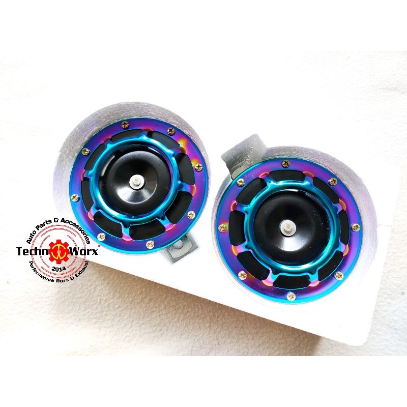 12v Horn Car Motor Disc truck 400hz Super Loud Busina Neochrome color ...