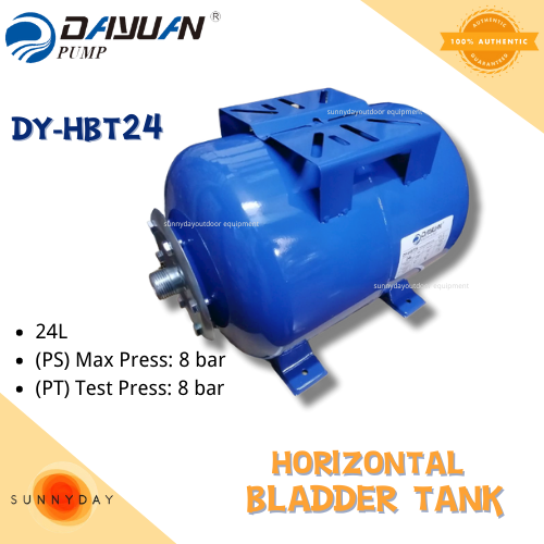 Dayuan Horizontal Bladder Tank 19Liters (DY-HBT19) heavy duty | Lazada PH