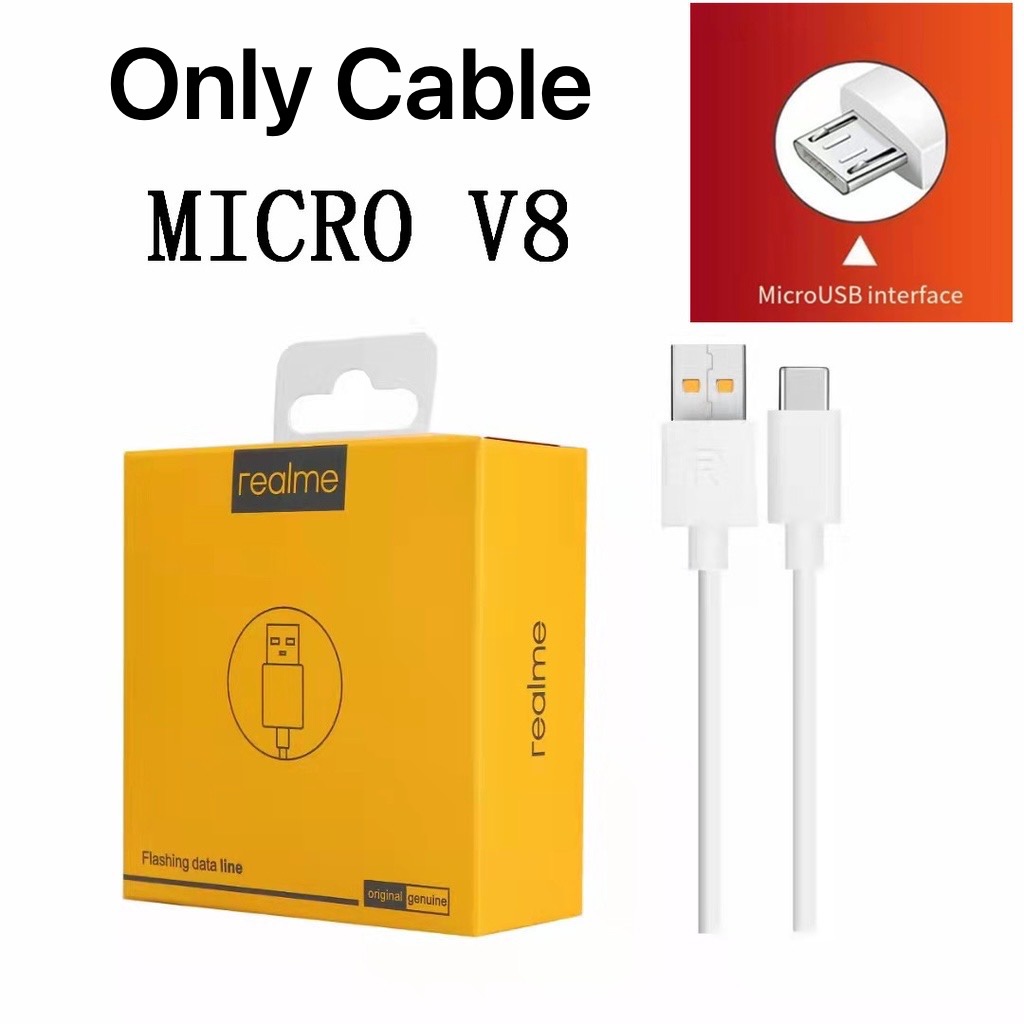 Realme Original Travel Charger Fast Charging 5V-2A Adapter With Micro ...