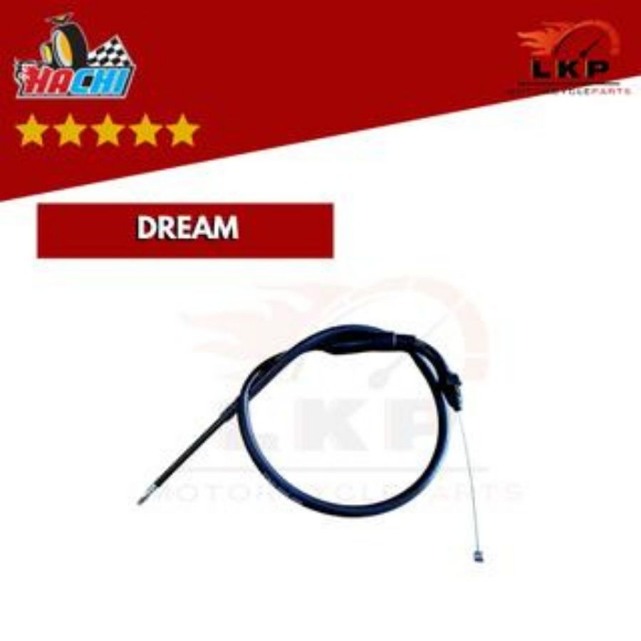HACHI MOTORCYCLE THROTTLE CABLE DREAM / TMX / WAVE110 / CT100 ...
