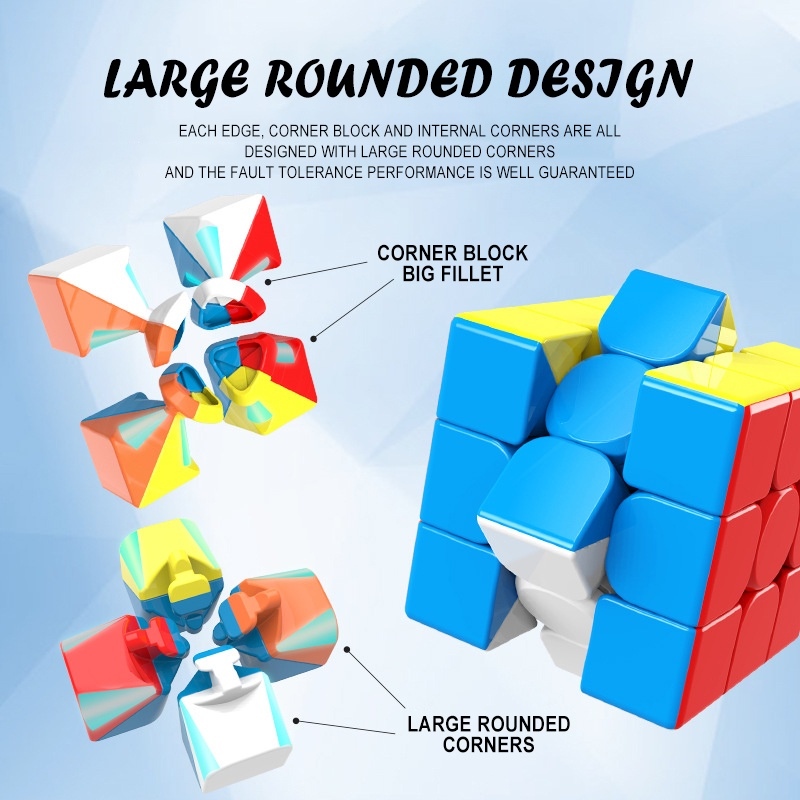 Hot sales Rubiks Cube Ultra Smooth Rubics Cube Educational Toys For ...