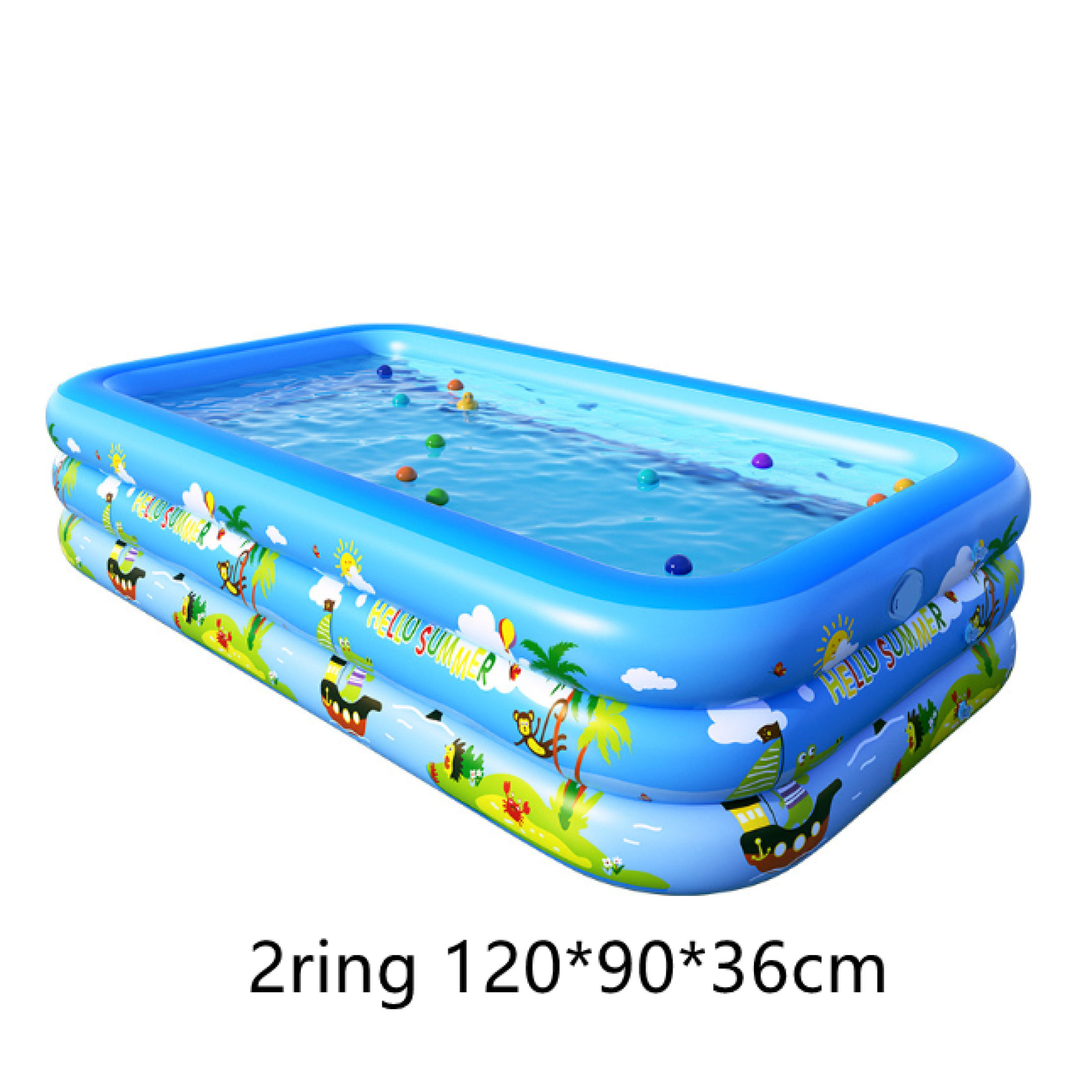 FlashStar Inflatable Swimming Pool For Kids for family size for adult ...