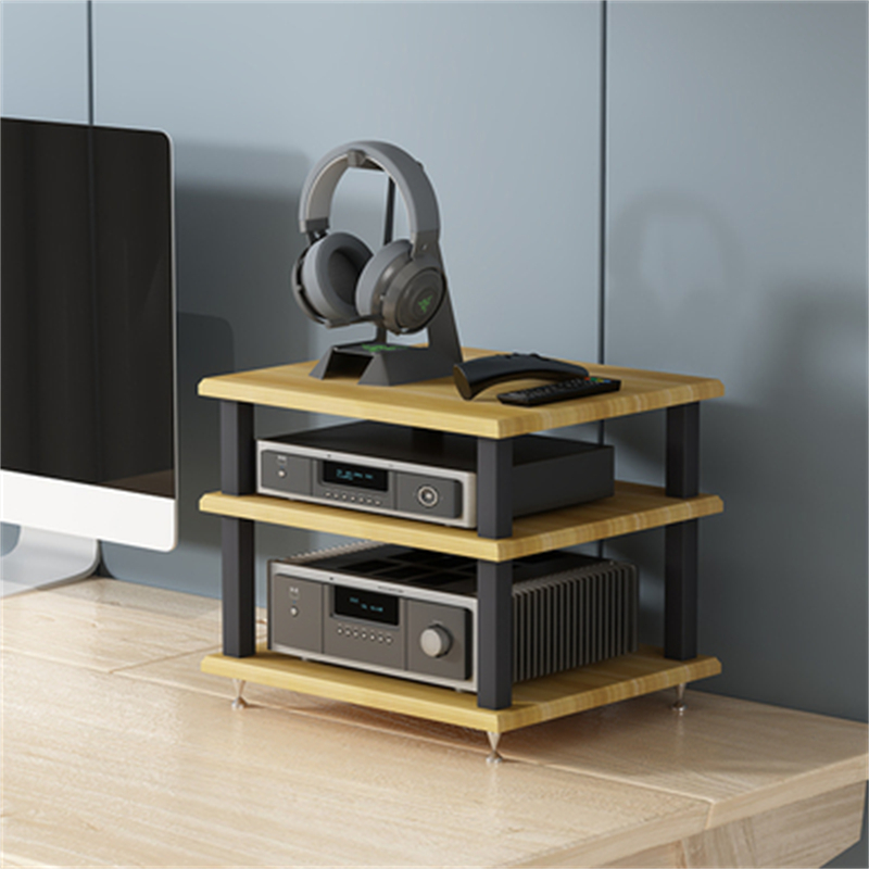 DK-003 2-4 Layer Desktop Small Rack Audio Rack Power Amplifier Cabinet ...