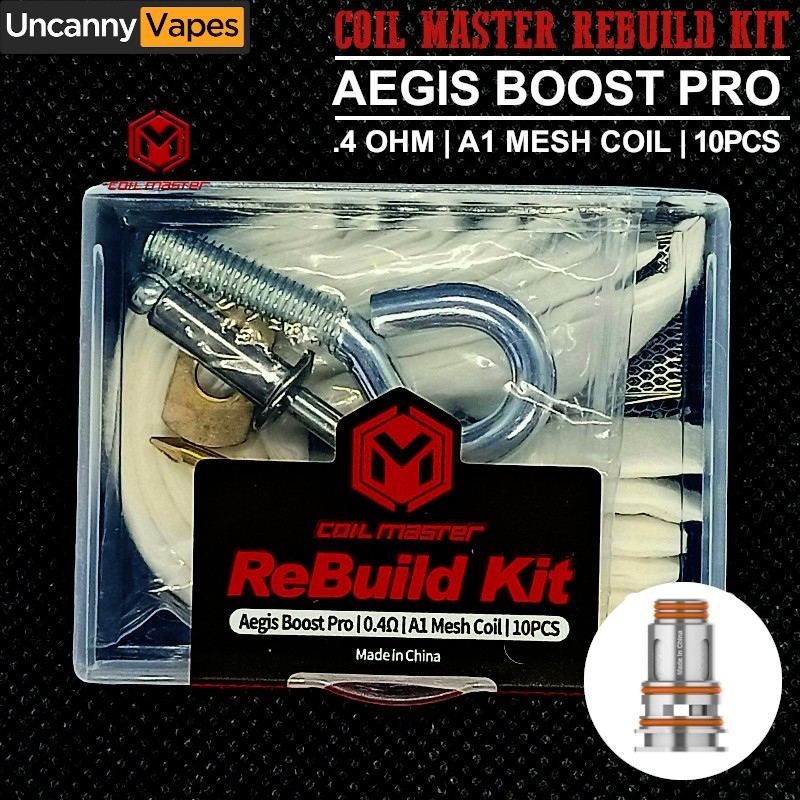 cai5551141 Aegis Boost Pro .2/.4 ohm Coil Master Rebuild Kit RBK for P ...