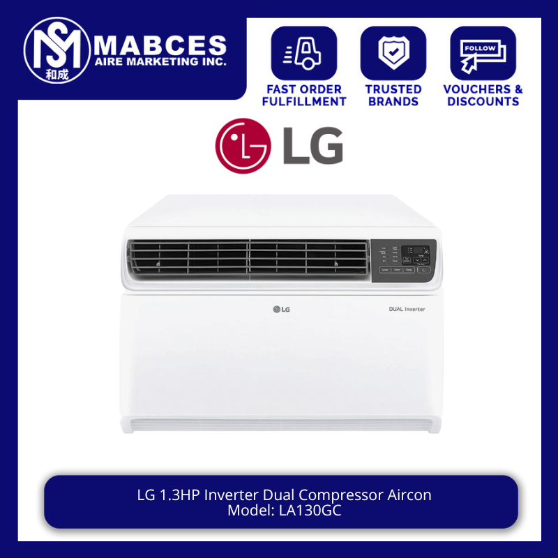 LG 1.3HP Inverter Dual Compressor Aircon LA130GC | Lazada PH
