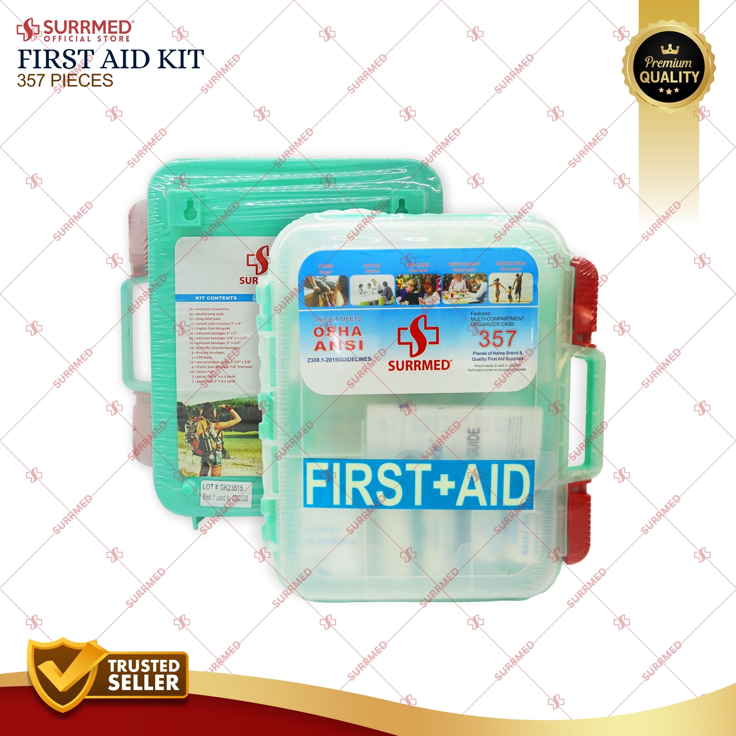SURRMED FIRST AID KIT (357) | Lazada PH