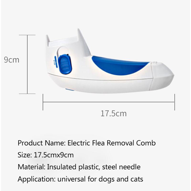 【Battery Included】Flea Doctor Comb ElectricDogs & Cats Anti Flea Comb ...
