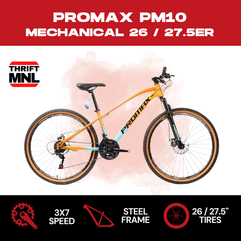 Thrift MNL | PROMAX PM10 3X7 STEEL MOUNTAIN BIKE | Lazada PH