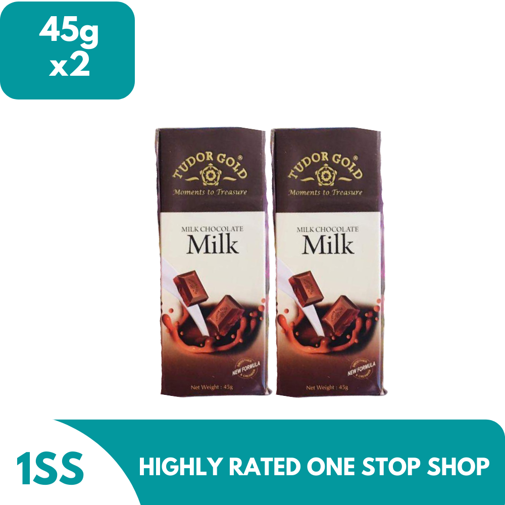 Tudor Gold Milk Chocolate 45g set of 2 | Lazada PH