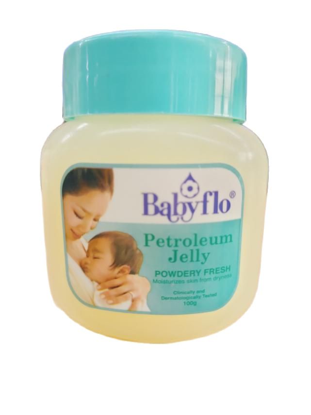 Babyflo Petroleum Jelly Powdery Scent 100g | Lazada PH
