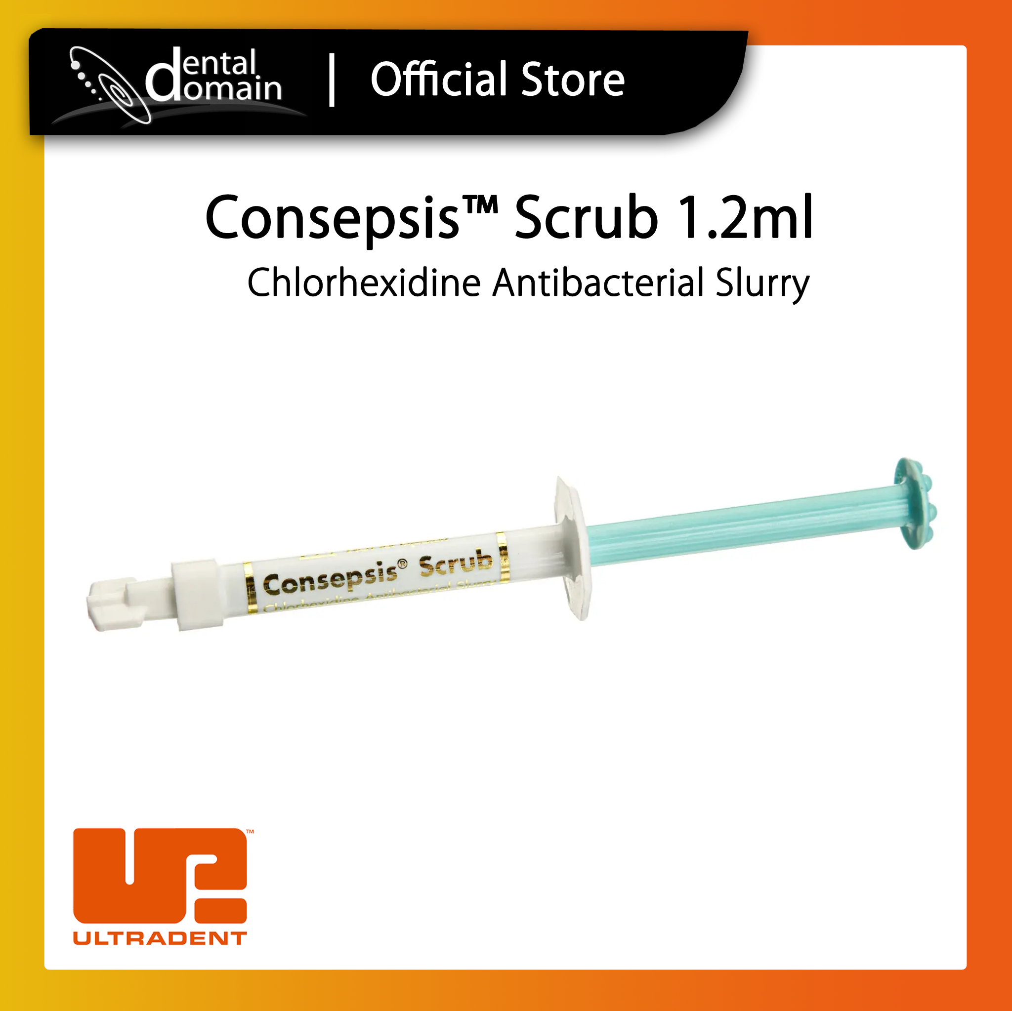 Ultradent Consepsis™ Scrub Chlorhexidine Antibacterial Slurry #Dental ...
