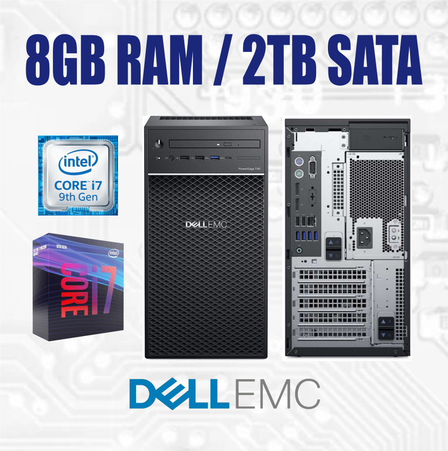Intel® Core™ i7-9700 Processor | Dell EMC PowerEdge T40 Tower Type ...