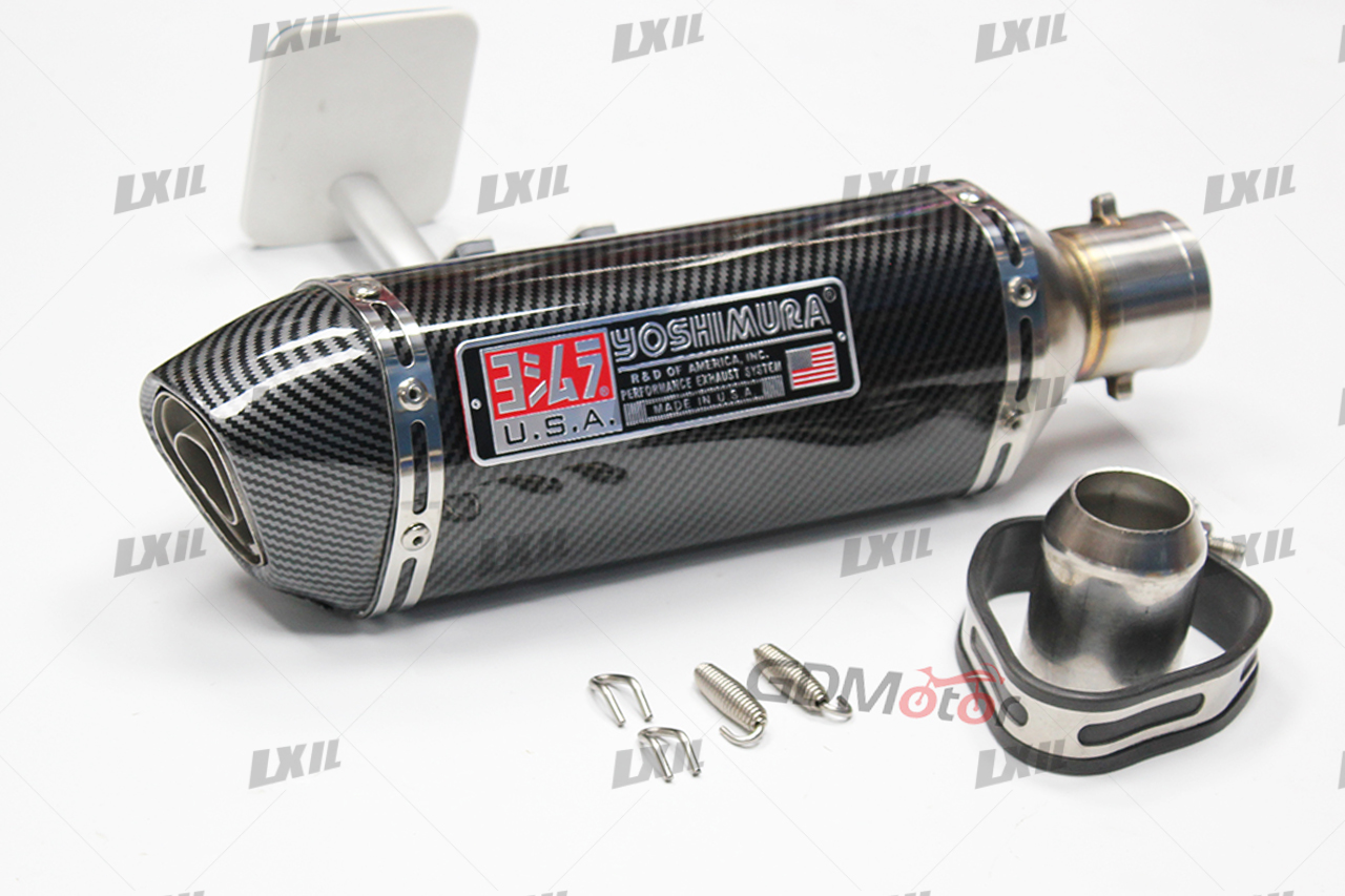 [IN STOCK] 38-51mm Motorcycle Yoshimura Exhaust Muffler Pipe With ...
