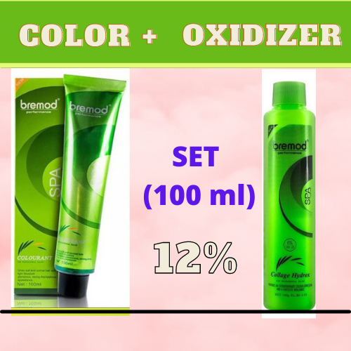 BREMOD 0.22 VIOLET Hair color with Oxidizer Cream (100ml) | Lazada PH