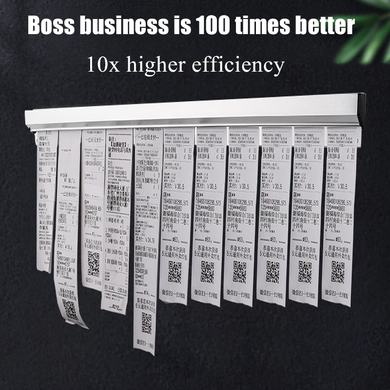 restaurant kitchen Paper Tab Clip Organizer Single-Order Grabber Tab ...