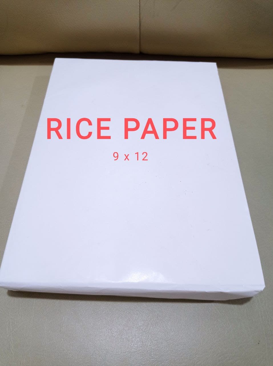 Rice Paper 1 Ream 7 x 10 / 9 x 12 | Lazada PH