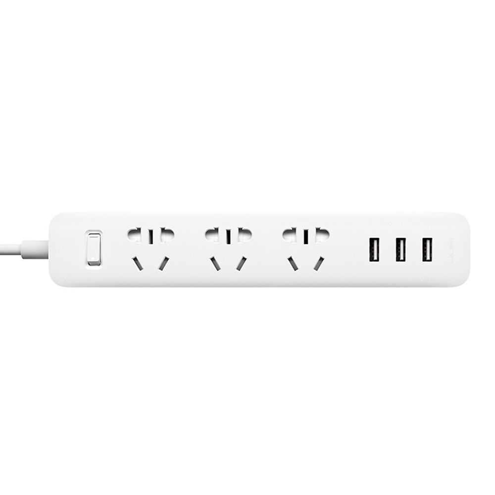 Xiaomi MIjia Power Strip with 3USB power strip surge protector Smart ...