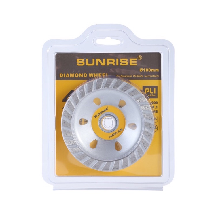 Sunrise DIAMOND CUTTING DISC Saw Blade 4inch (SUPERTHIN) ( CUP WHEEL ...