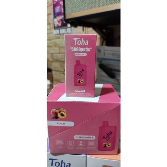 TOHA 5000 puffs disposable pods | Lazada PH