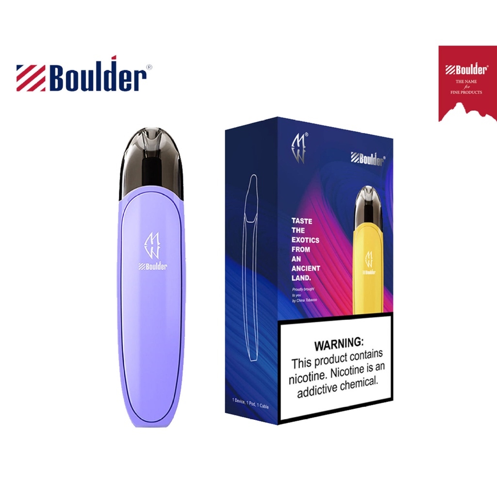 「Buy 1 take 1」Boulder e vape smoke original with filled juice ...